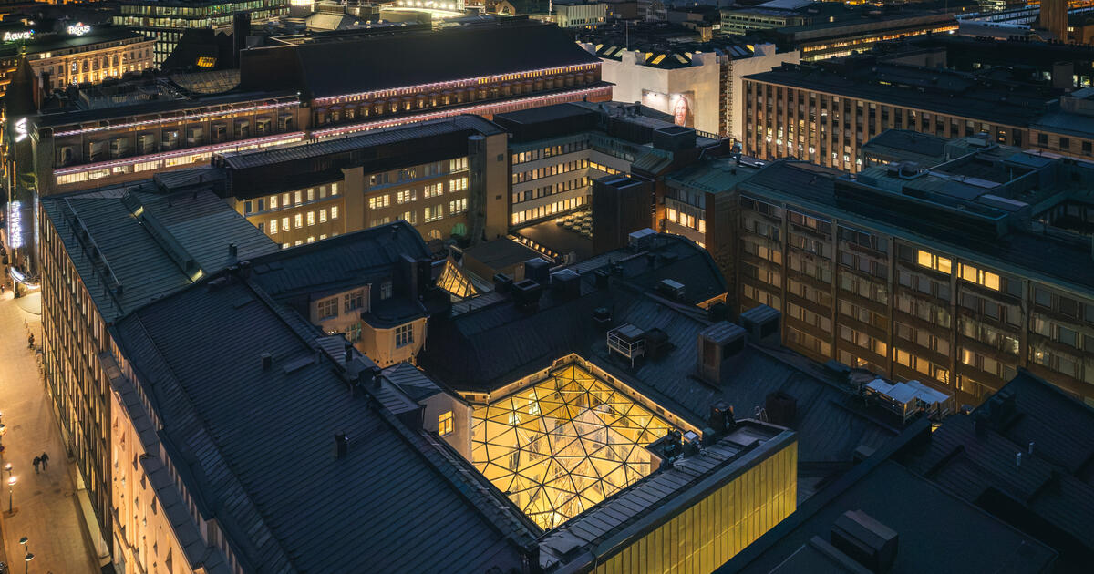Rakentamisen Ruusu award for the covering of the courtyard of ...