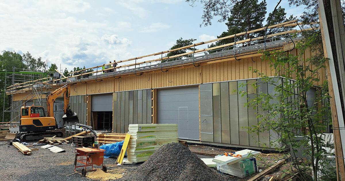 Pioneer in construction – Finland's first service and warehouse ...