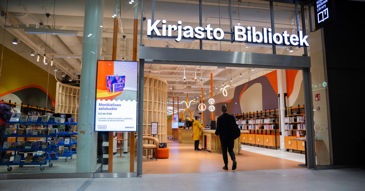 Helsingin kirjastoissa koettiin ennätysvuosi | Helsingin kaupunki