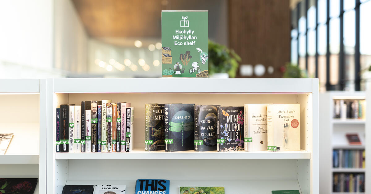 Popularity of eco shelves surprised Helsinki libraries – Eco Week calls ...