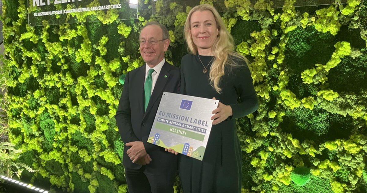 Helsinki awarded EU Mission Label for ambitious climate work | City of ...