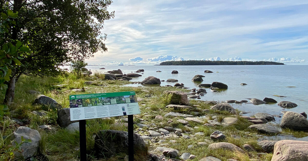 Information boards installed at protected coastal meadows in ...