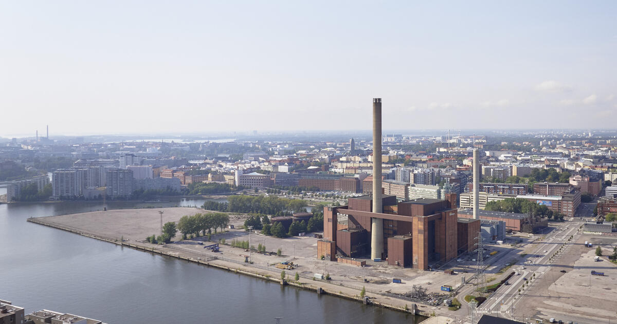 Hanasaari, last industrial area in the inner city to become a ...