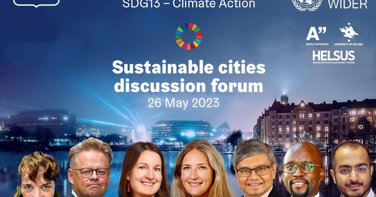 Open invitation to a climate action-themed Sustainable Cities ...