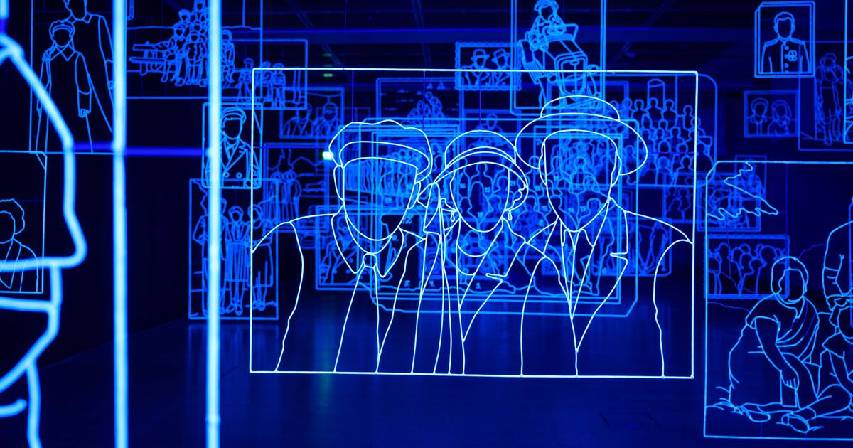 Experience Alexander Reichstein's light art installation at the city ...