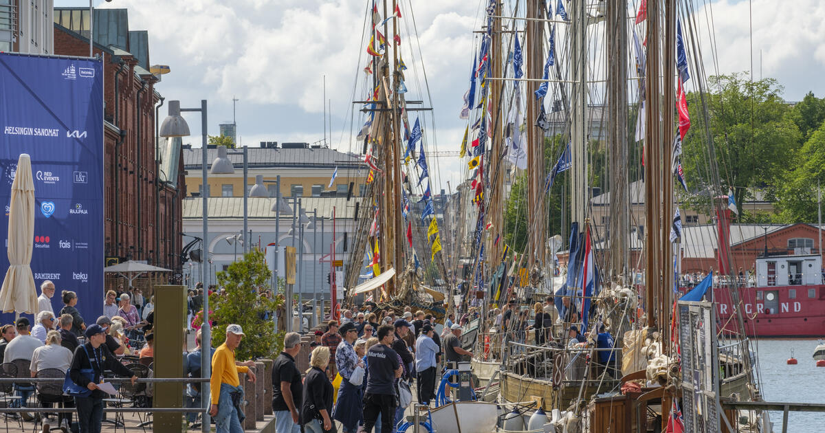 Tall Ships Races draws thousands of summer visitors to Helsinki city ...